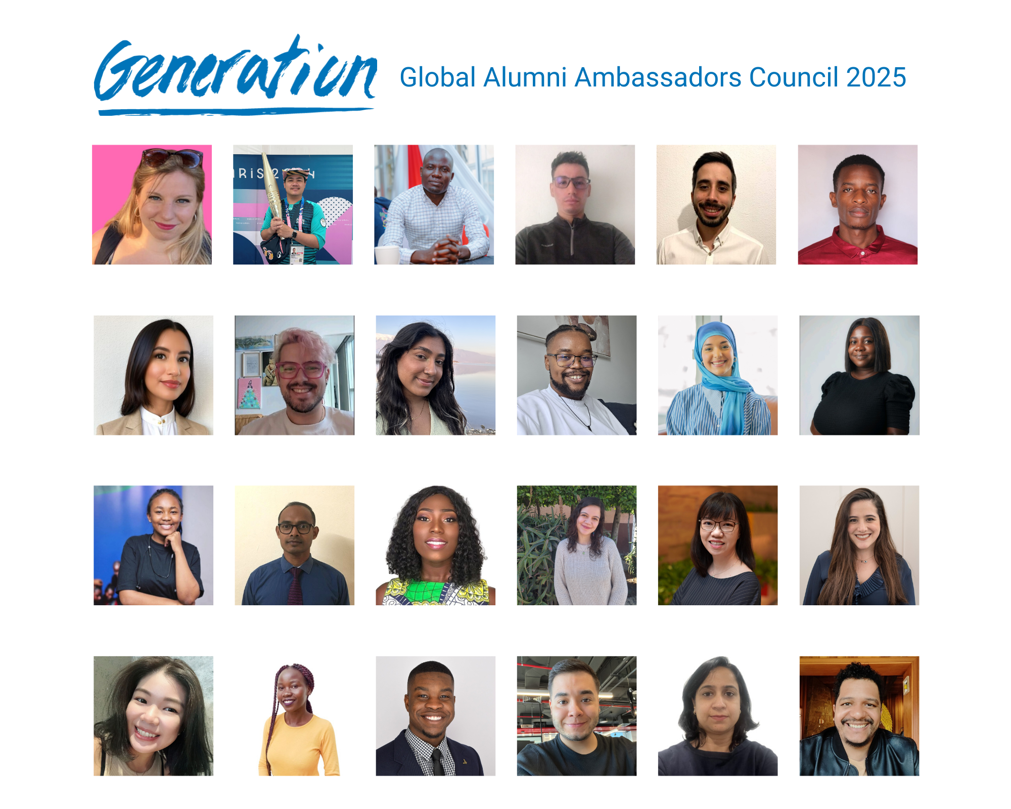 Our second cohort of the Global Alumni Ambassadors Council | Generation