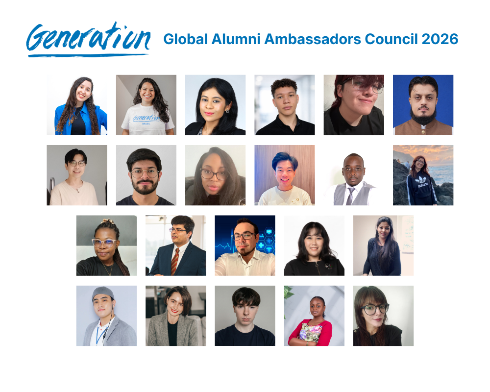 Introducing the 2026 Generation Global Alumni Ambassadors | Generation